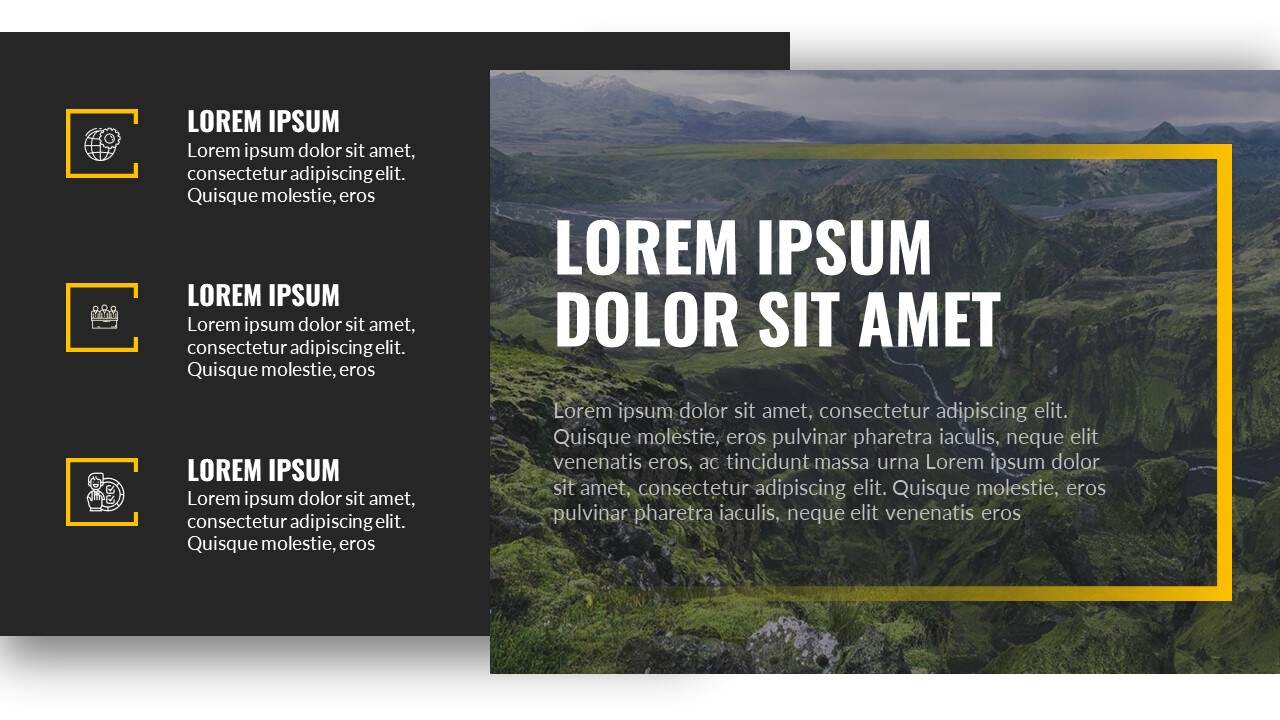 Free International Mountain Day Template - Google Slide - PPT & Google ...