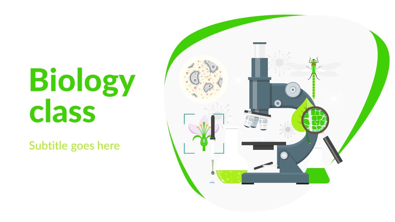 Free Biology Class Template - Google Slides - PPT & Google Slides Download