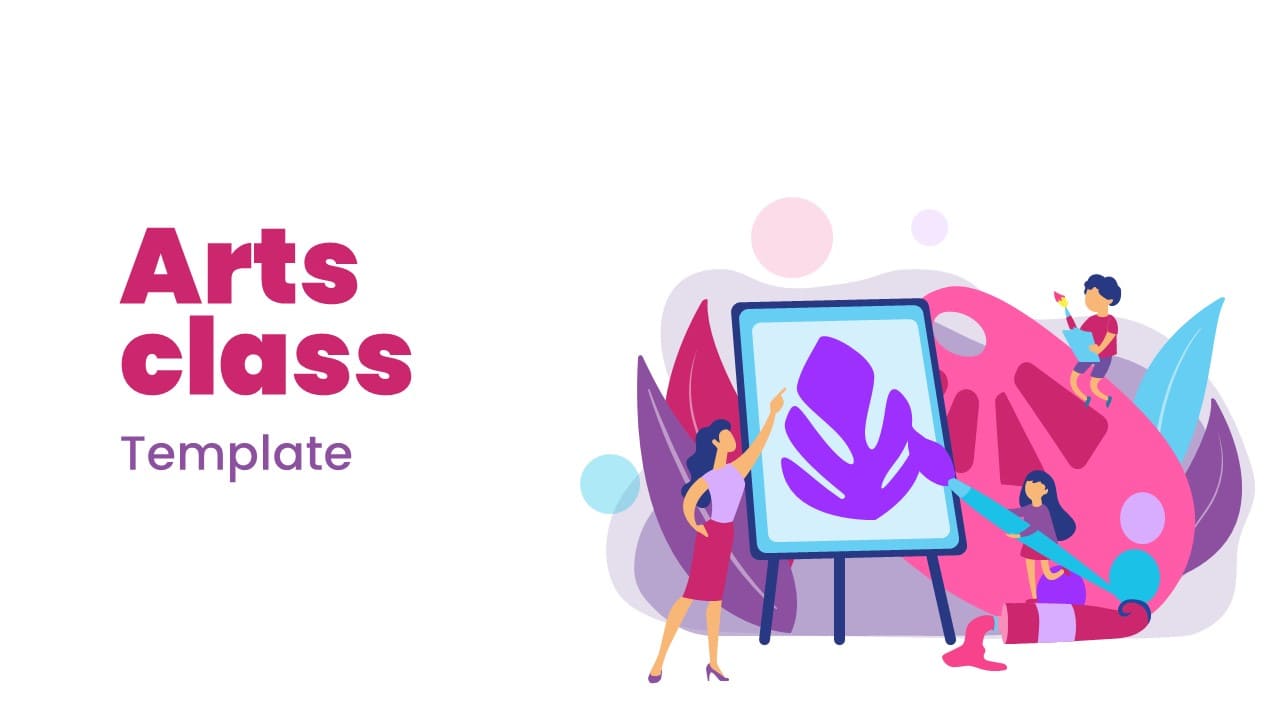 Free Arts Class Template - Google Slides - PPT & Google Slides Download