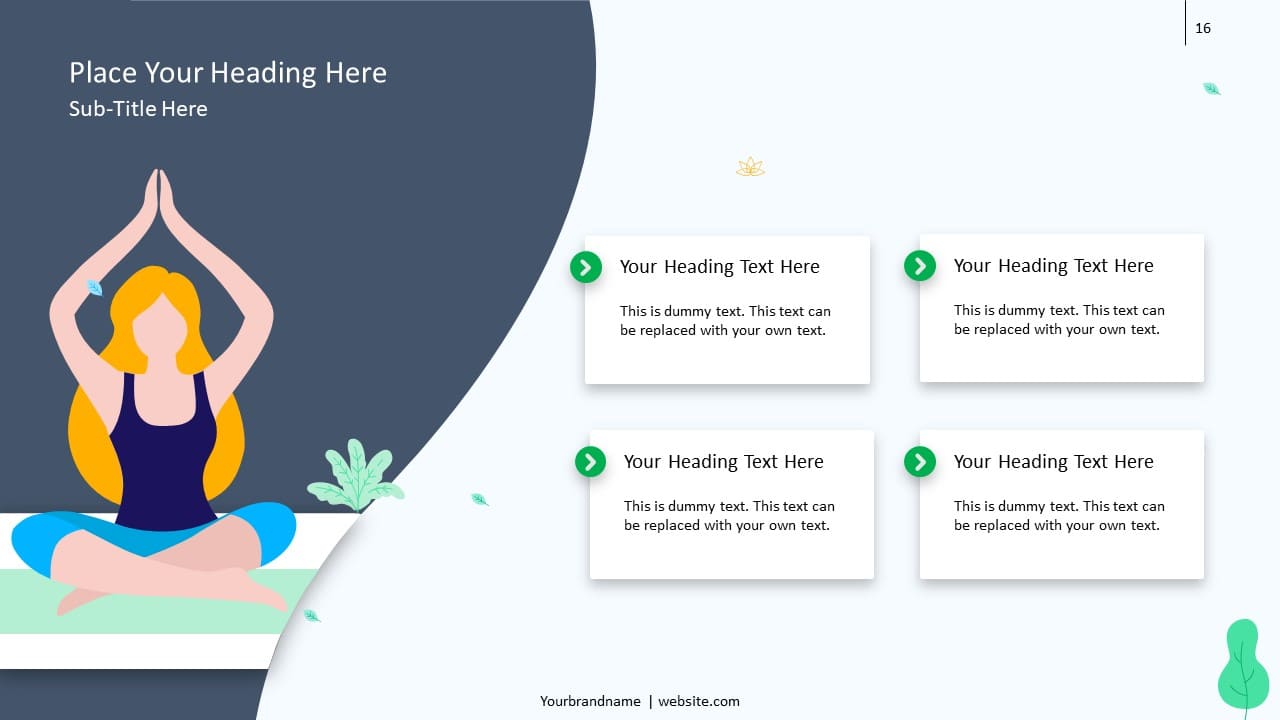 Free Women Workout Template - PowerPoint - PPT & Google Slides Download