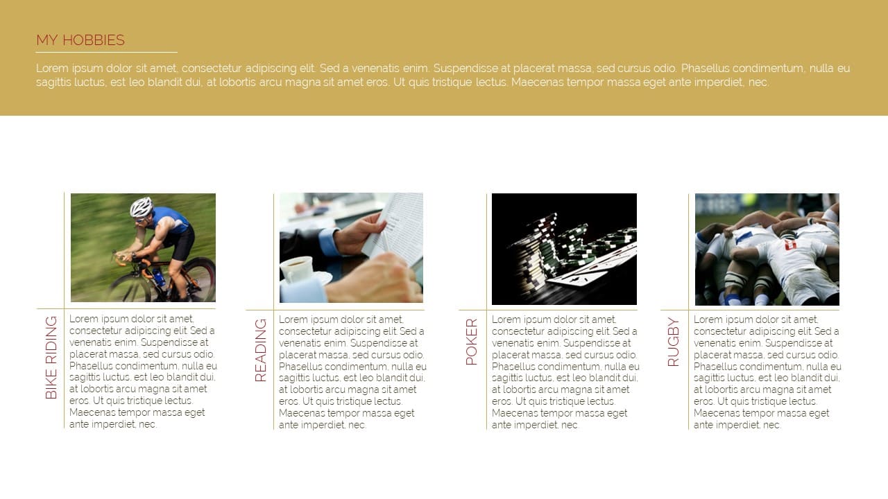 Free Premium Management Profile Template - Keynote - PPT & Google ...