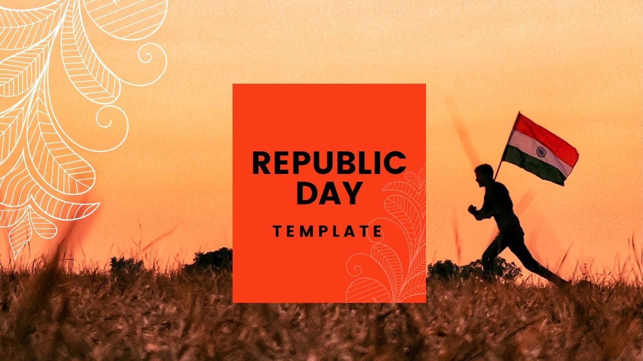 Free Republic Day Template - PowerPoint - PPT & Google Slides Download