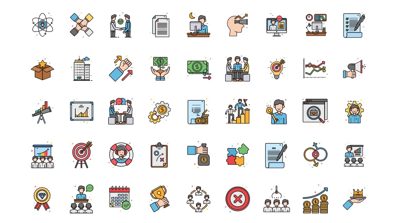 Free Network & Communication Icon Pack - PowerPoint - PPT & Google ...