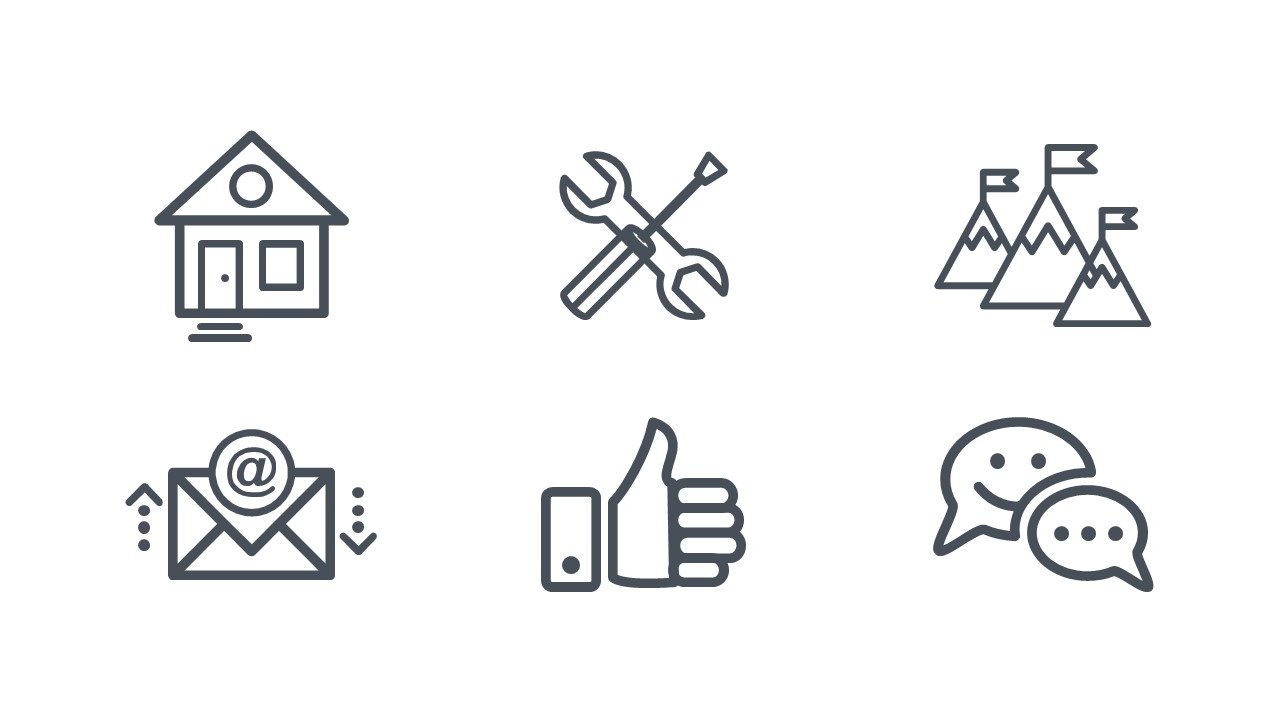 Free User Interface Icon Pack 1 - PowerPoint - PPT & Google Slides Download