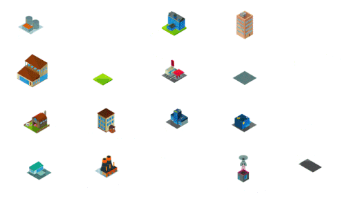 Free Building Animated GIF Icon Pack 2 - Google Slides - PPT & Google ...