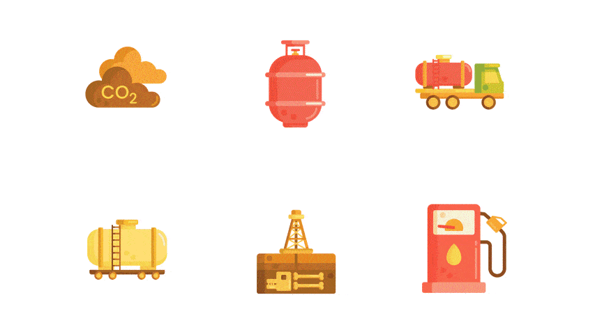 Free Oil and gas Animated GIF Icon pack - Keynote - PPT & Google Slides ...