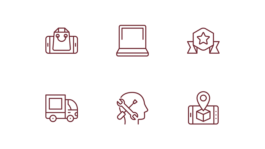 Free Online Shopping Animated GIF Icon pack - Google Slides - PPT ...