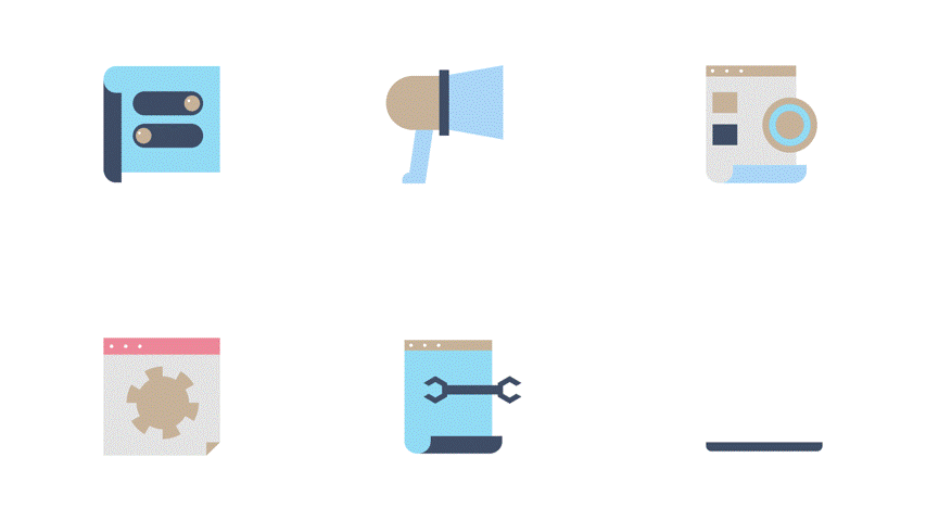 Free Web Development Animated GIF Icon Pack 3 - PowerPoint - PPT ...