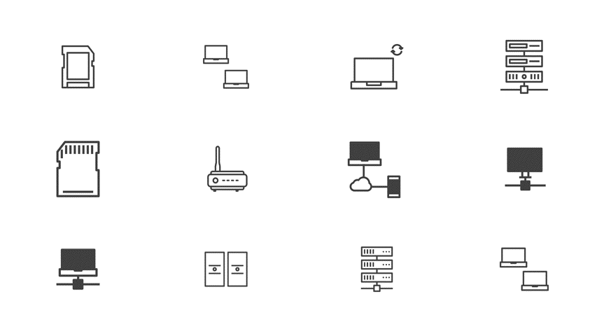 Free Networking & Sharing Animated GIF Icon Pack 1 - PowerPoint - PPT ...