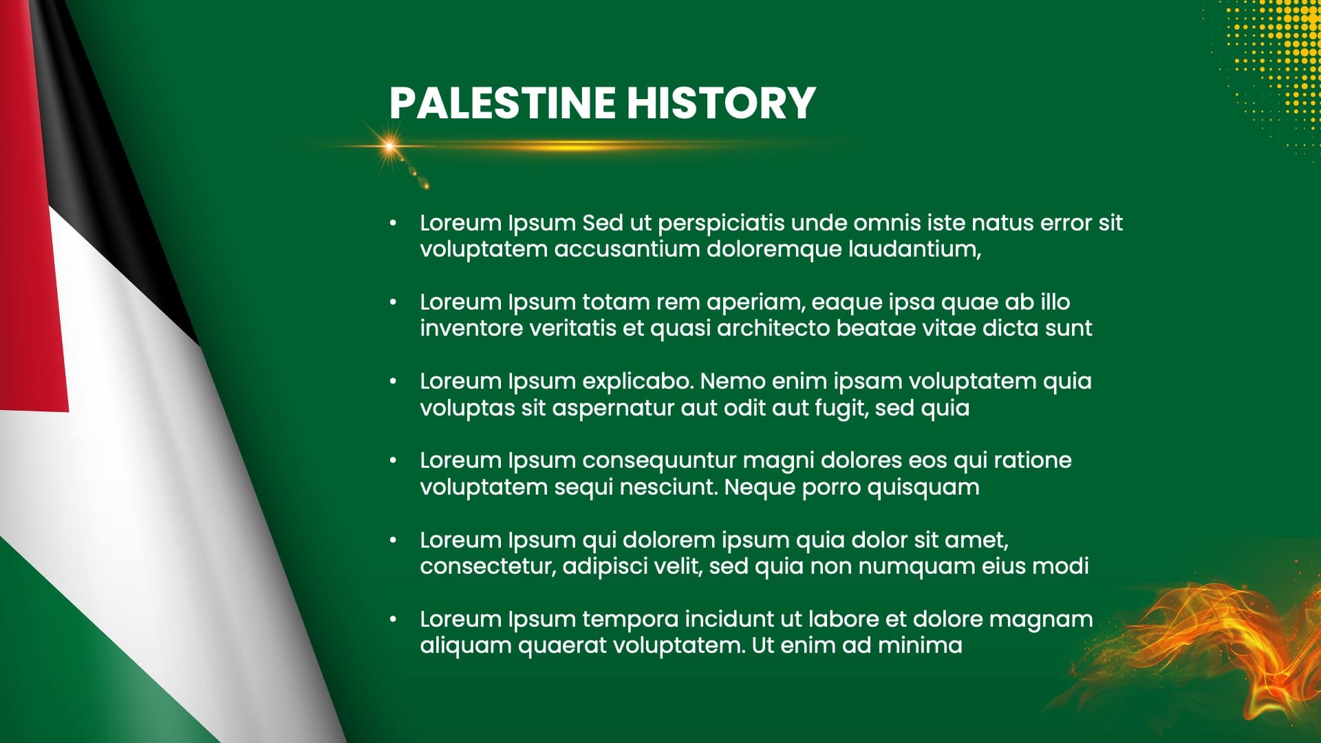 Free Israel Palestine Template - Keynote - PPT & Google Slides Download