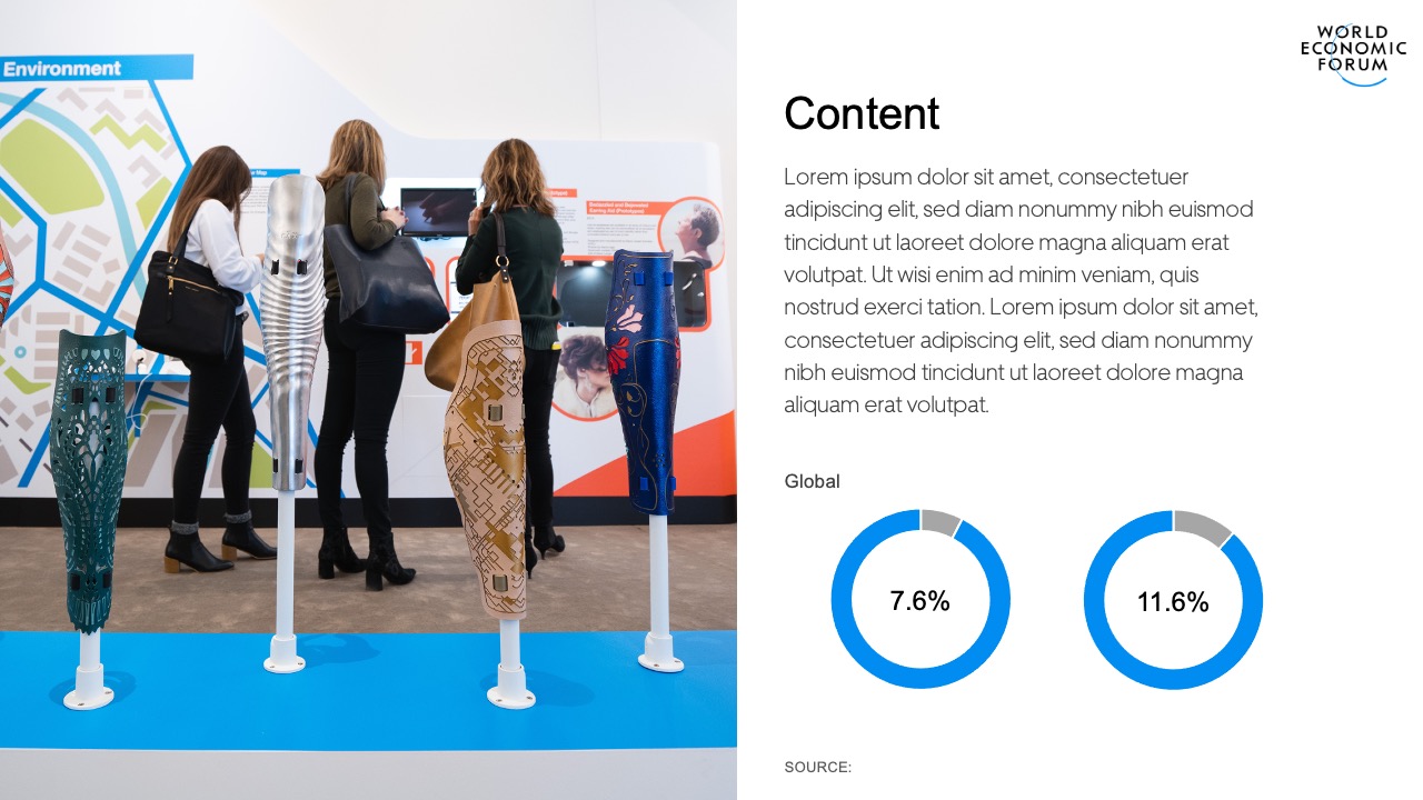 Free World Economic Forum Presentation Template - Global Economy ...